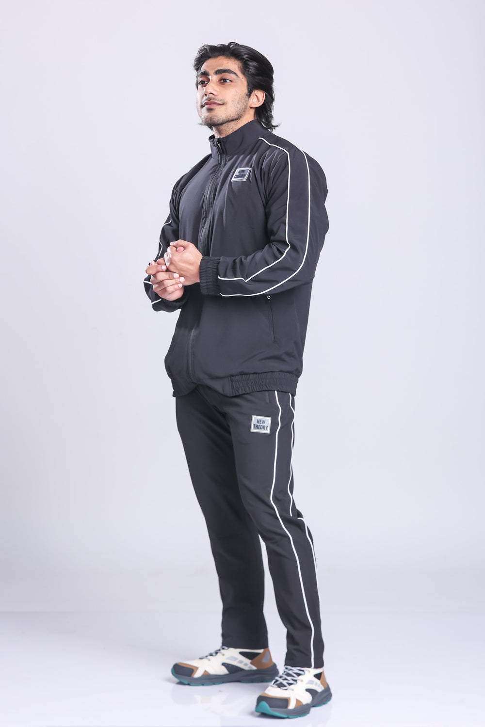 Buy Essential Black Tracksuit - New Theory Clothing